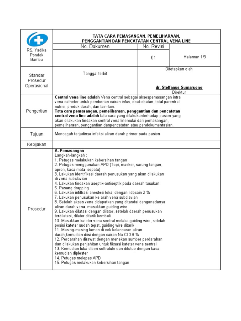 Spo Tata Cara Pemasangan, Pemeliharaan | PDF