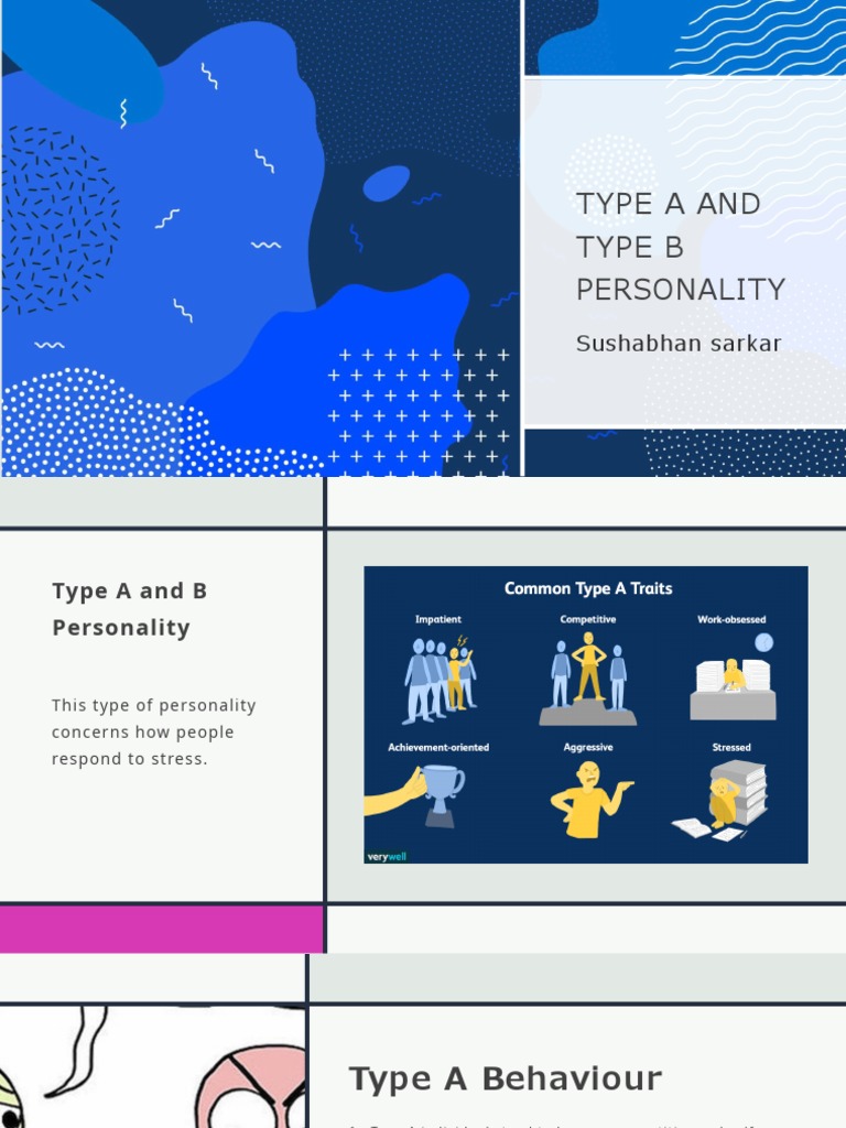 Type A B C D Personality | PDF