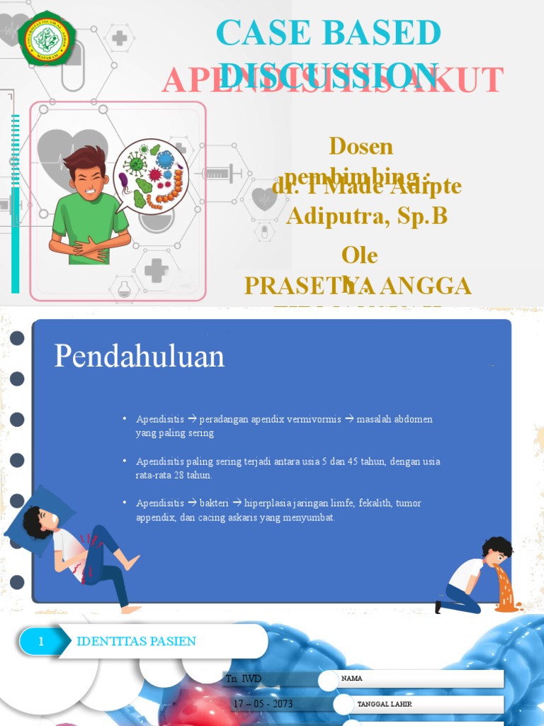 Apendisitis Akut: Case Based Discussion | PDF