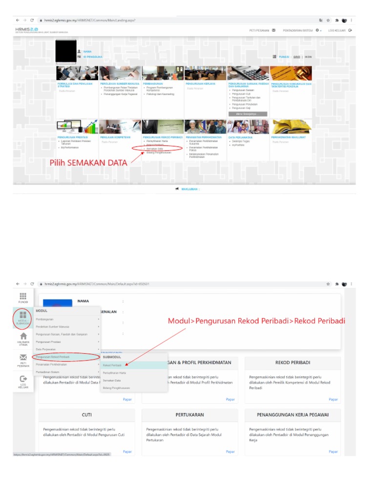 Hrmis 2022 Step-By-Step Guideline | PDF