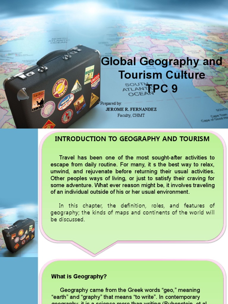 Geography's Role in Tourism | PDF | Travel Visa | Passport