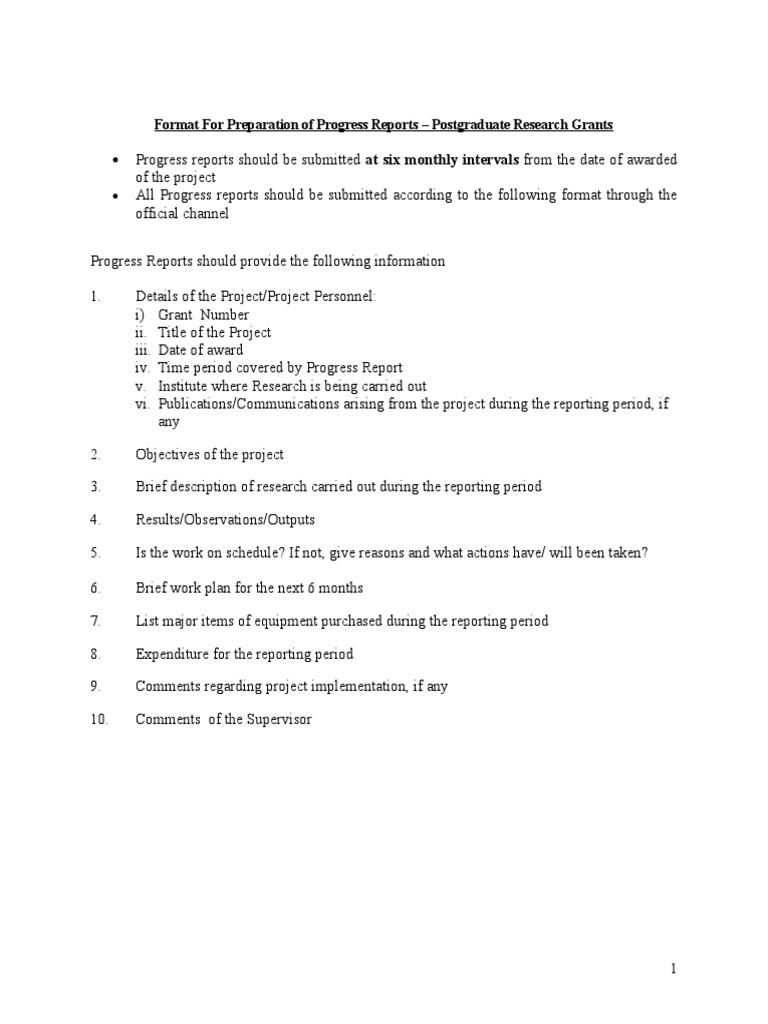 6 Months Progress Report | PDF | Finance & Money Management