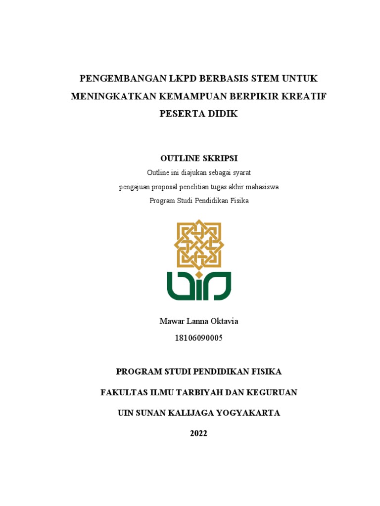 LKPD STEM Tingkatkan Kreativitas Siswa | PDF | Komputer