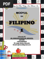 Filipino - Letrang B | PDF