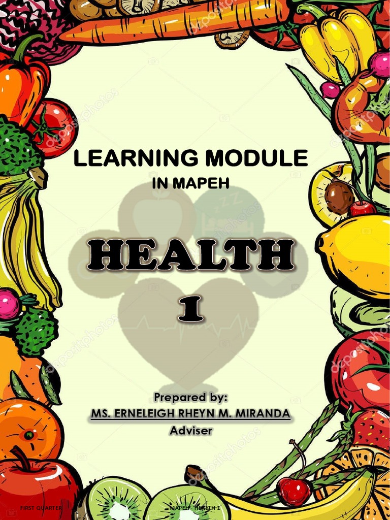 Mapeh - Health 1 First Grading | PDF | Foods | Vegetables