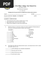 Mapeh - Music Grade 1 First Grading | PDF | Rhythm | Silence