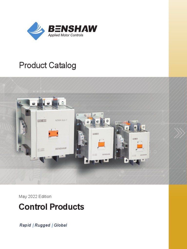 Control Products Catalog | PDF | Relay | Electric Motor