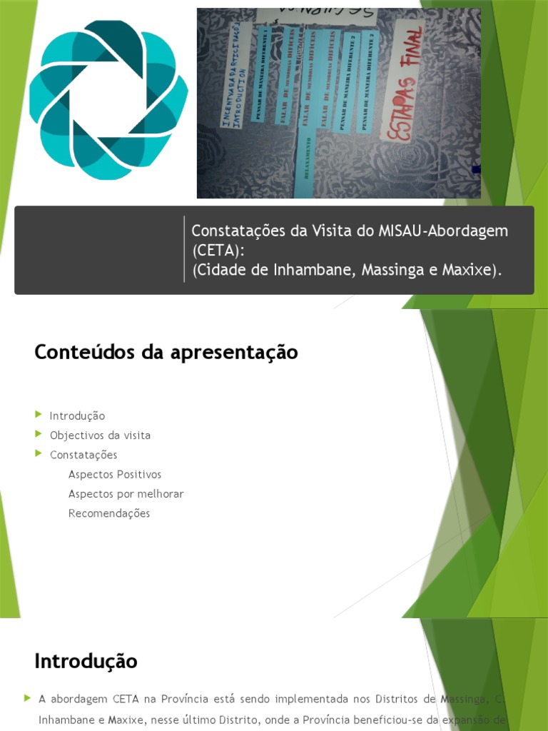 Abordagem de Tratamento de Elementos Comuns (CETA) - Constatacoes Da Visita | PDF | Negócios