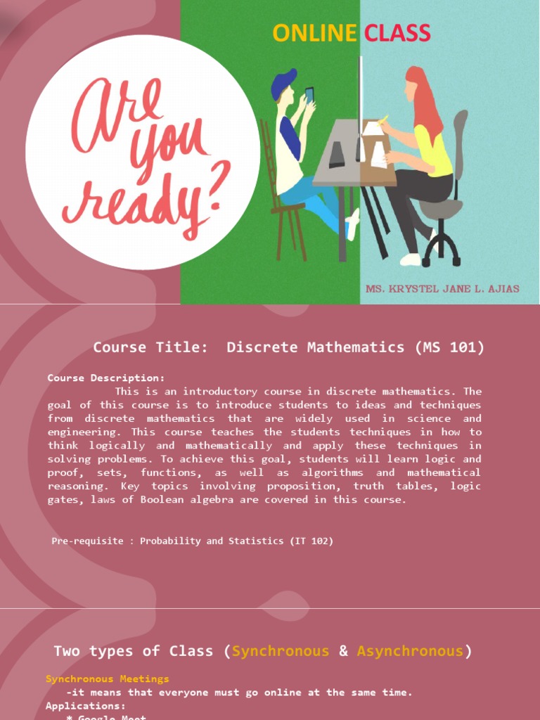 Lesson 1 Introduction To Discrete Math | PDF | Discrete Mathematics | Mathematics