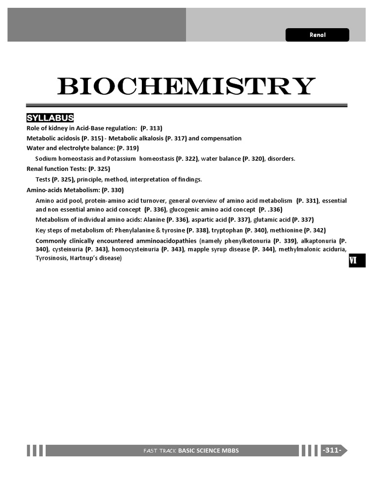 Biochemistry | PDF | Angiotensin | Kidney