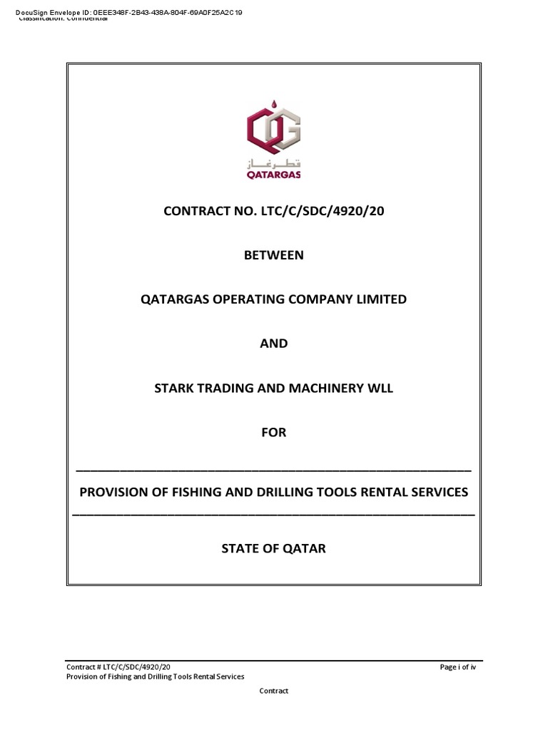 Classification: Confidential | PDF | Indemnity | Quality Assurance