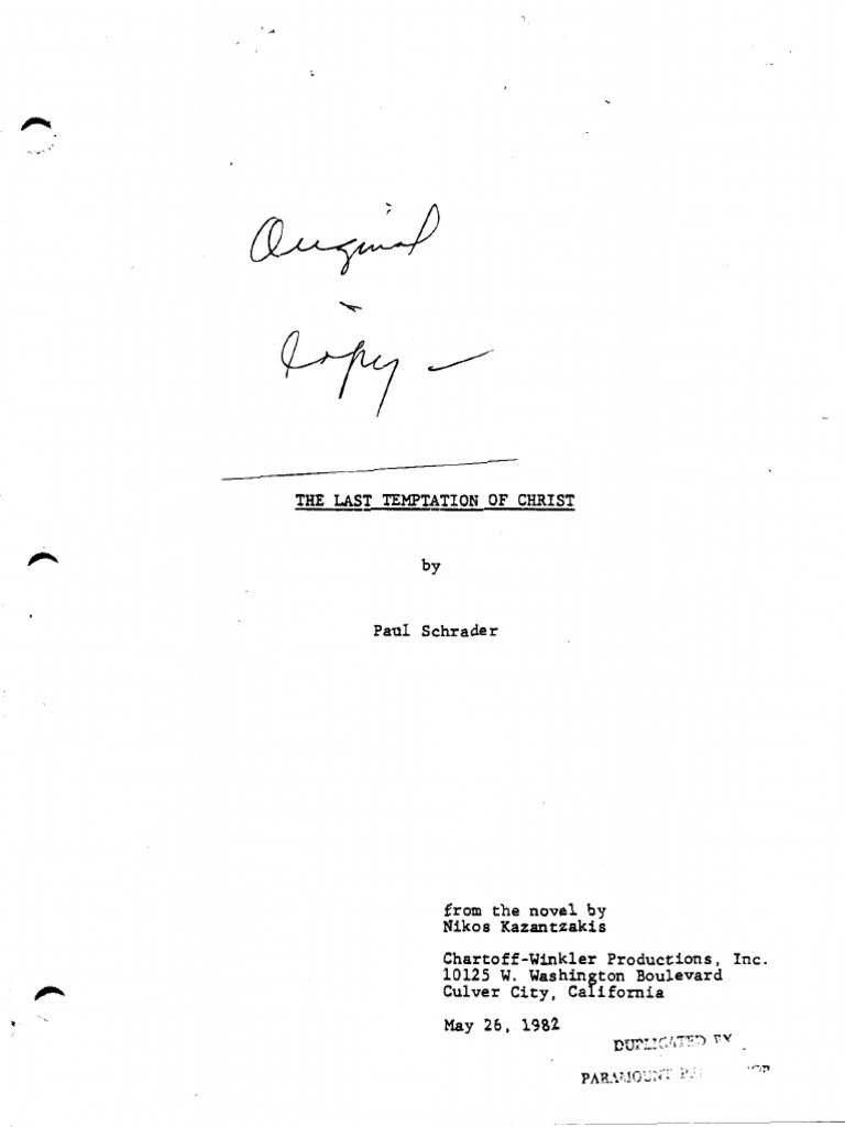 The Last Temptation of Christ | PDF | Mary Magdalene | Jesus