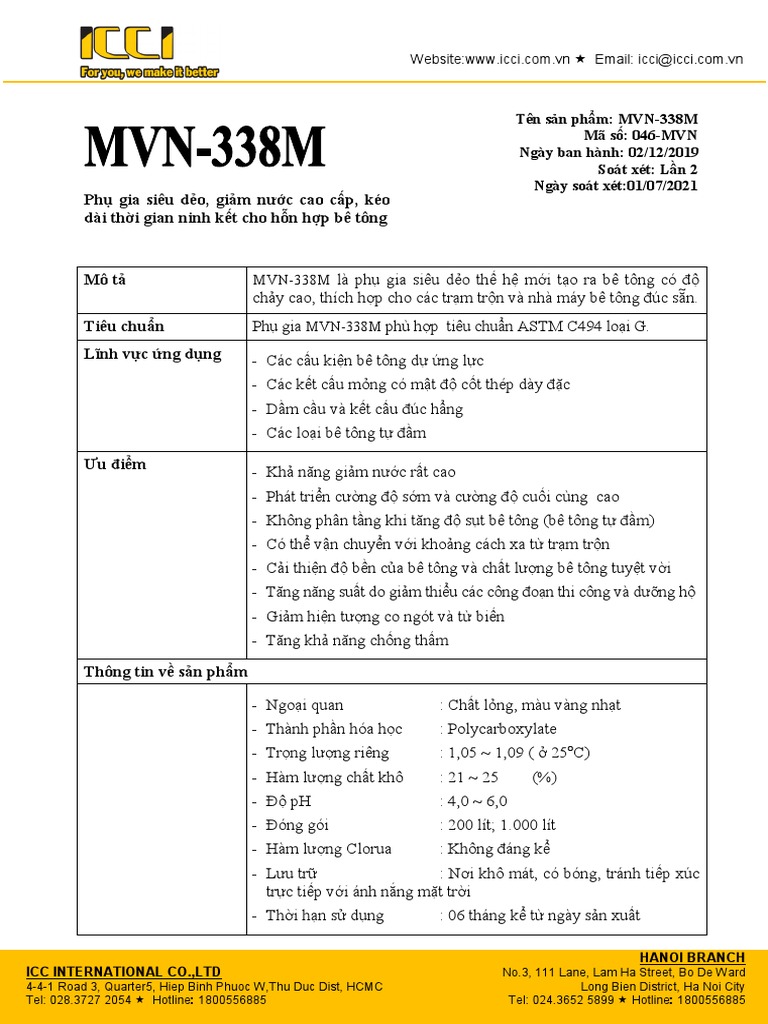 MVN - 338M | PDF