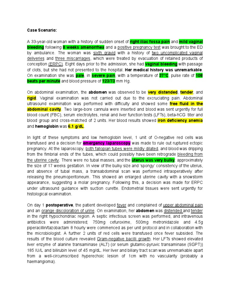 PBL and NDX | PDF | Pregnancy | Human Chorionic Gonadotropin