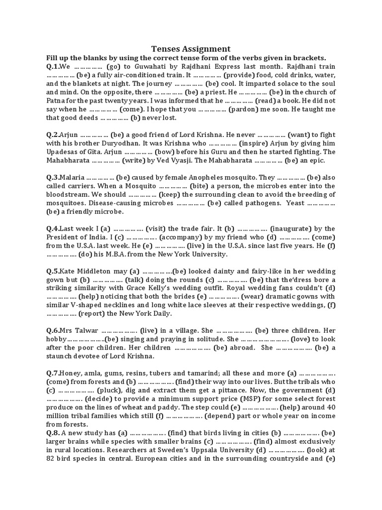 English Summer Assignment | PDF