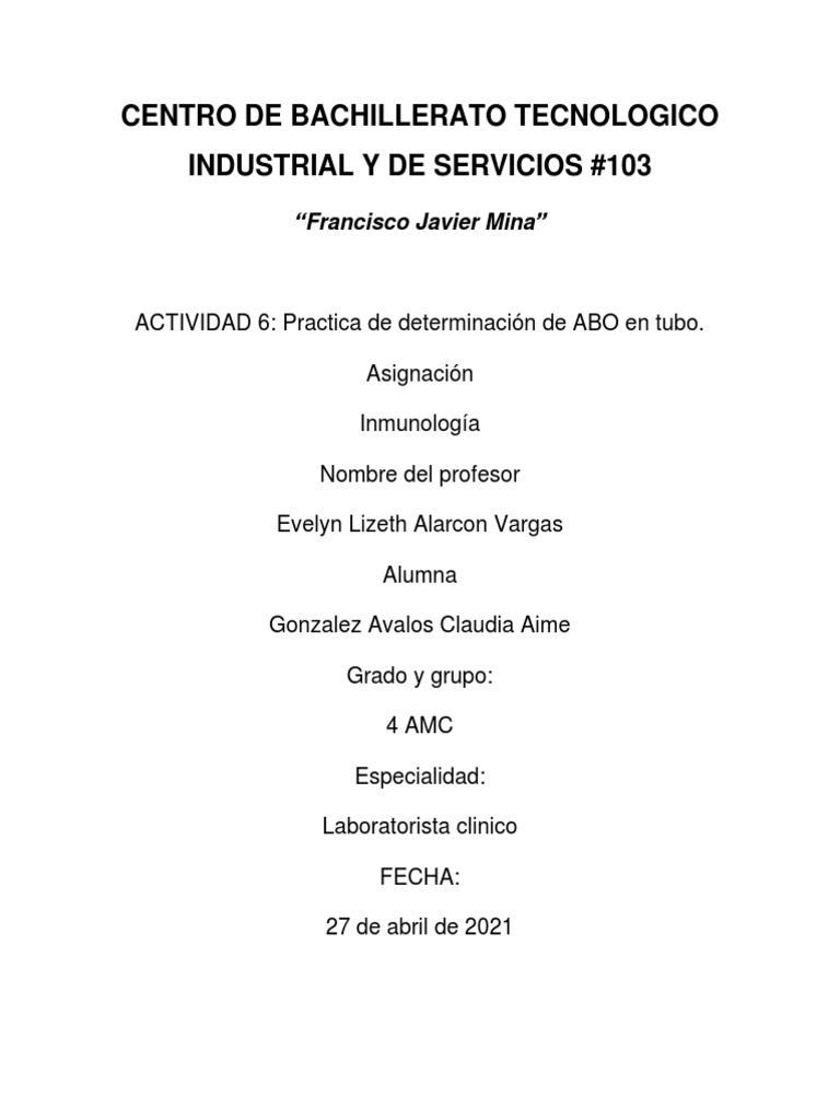 Gonzalez Avalos - U2 Act 6-11 | PDF | Sistema inmune | Virus