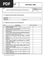 Preventative Maintenance Checklist For Electrical Distribution Systems ...