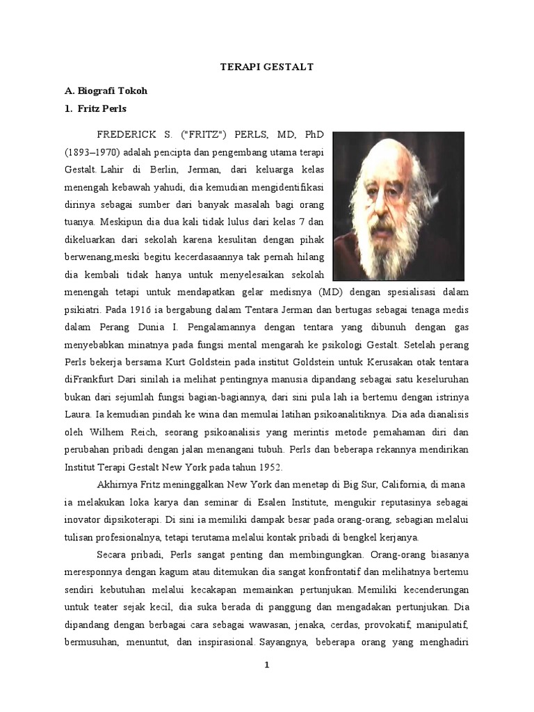 Terapi Gestalt | PDF