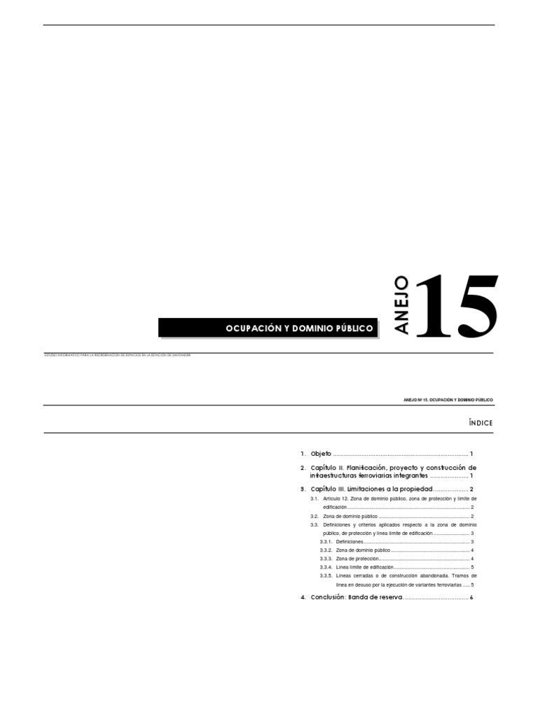 Secciones FFCC | PDF | Planificación urbana | Transporte ferroviario