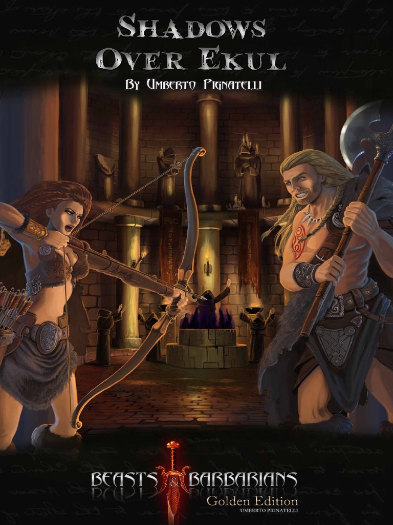 Savage Worlds - Beasts & Barbarians - Golden Edition - Shadows Over ...