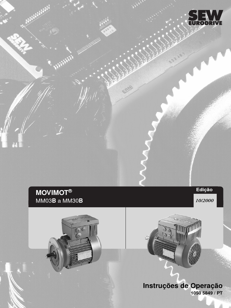 Movimot: Instruções de Operação | PDF | Freio | Fiação elétrica