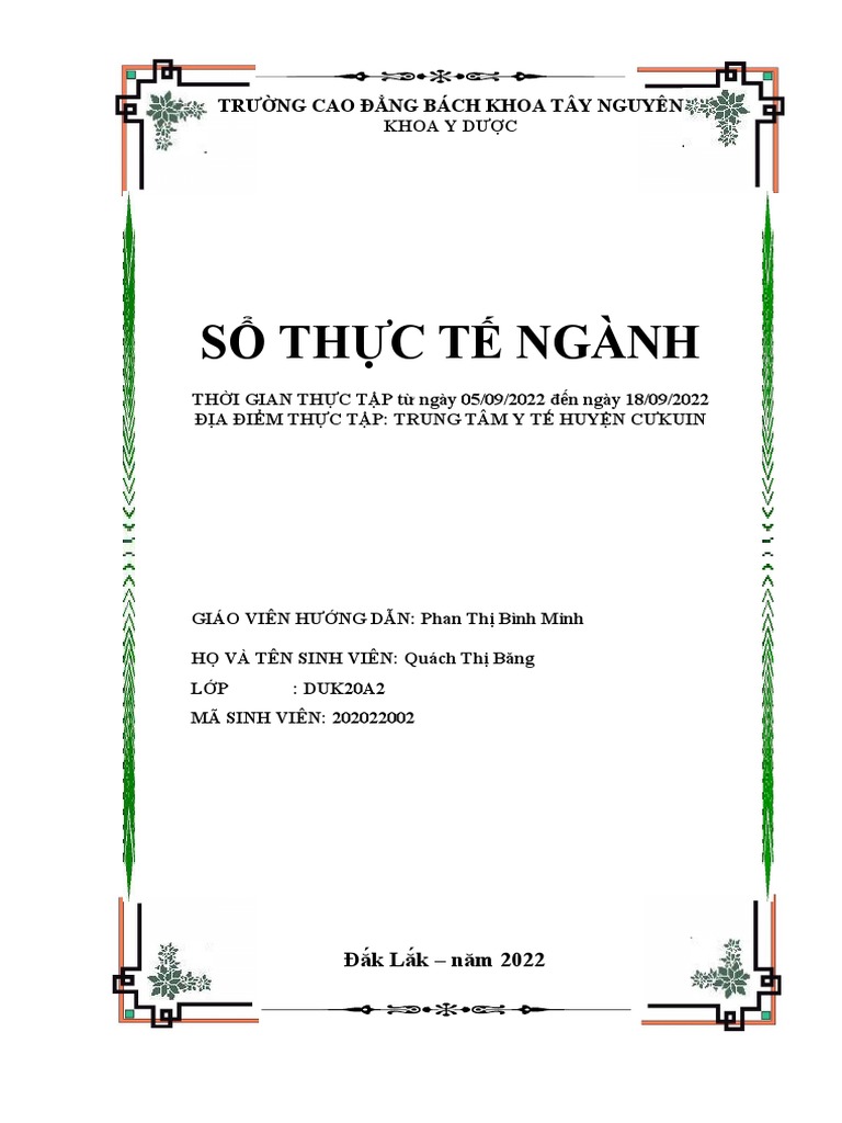 Báo Cáo Quách Băng | PDF