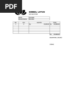 Contoh Kartu SPP Les Privat | PDF