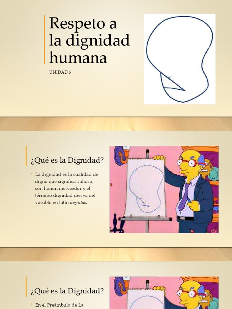 Respeto A La Dignidad Humana | PDF | Moralidad | Dignidad