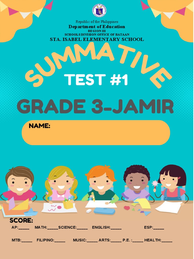 1st Summative Test | PDF