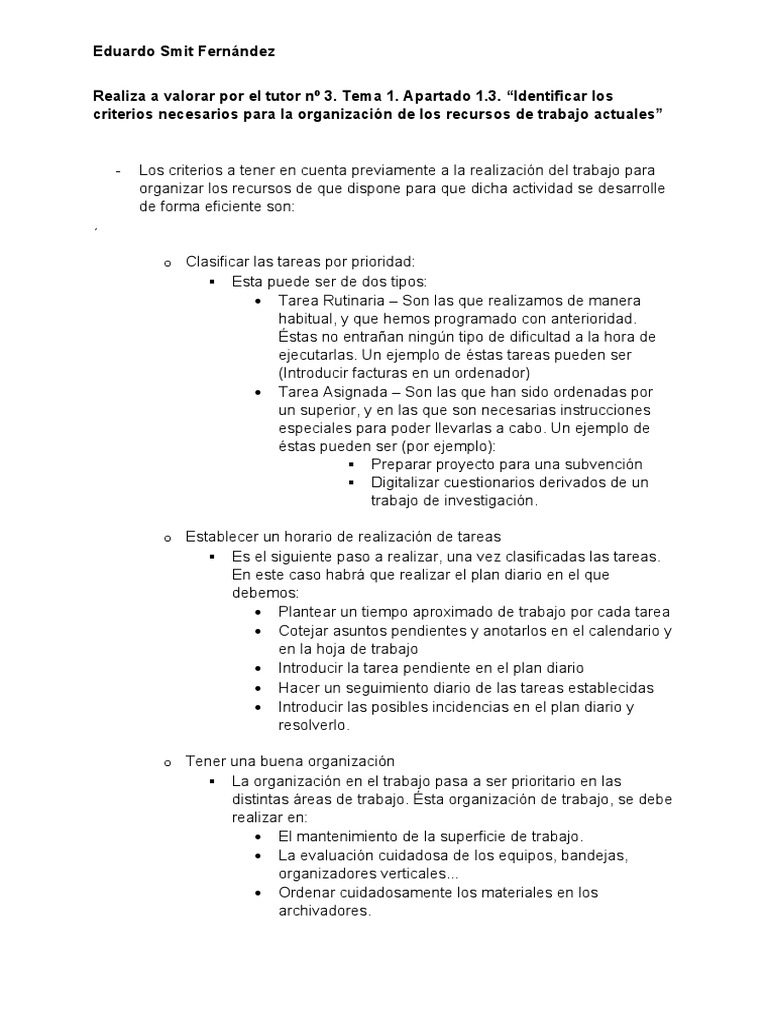 Realiza A Valorar Por El Tutor #3. Tema 1. Apartado 1.3. "Identificar ...