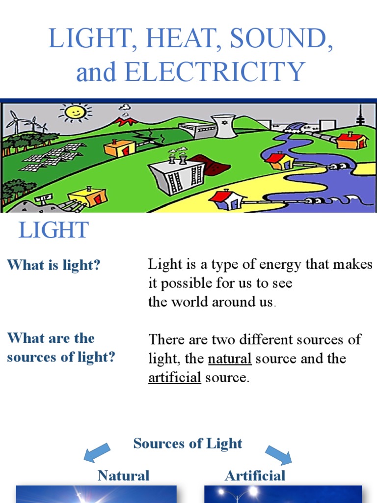 LSHEE - Light, Heat, Sound, and Electricity | PDF
