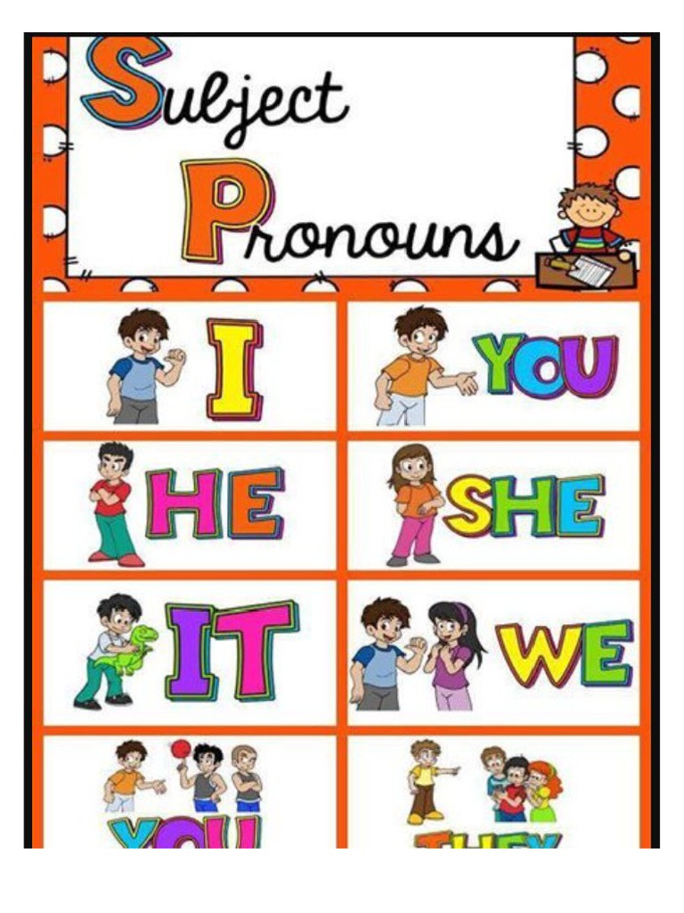 Subject Pronouns | PDF