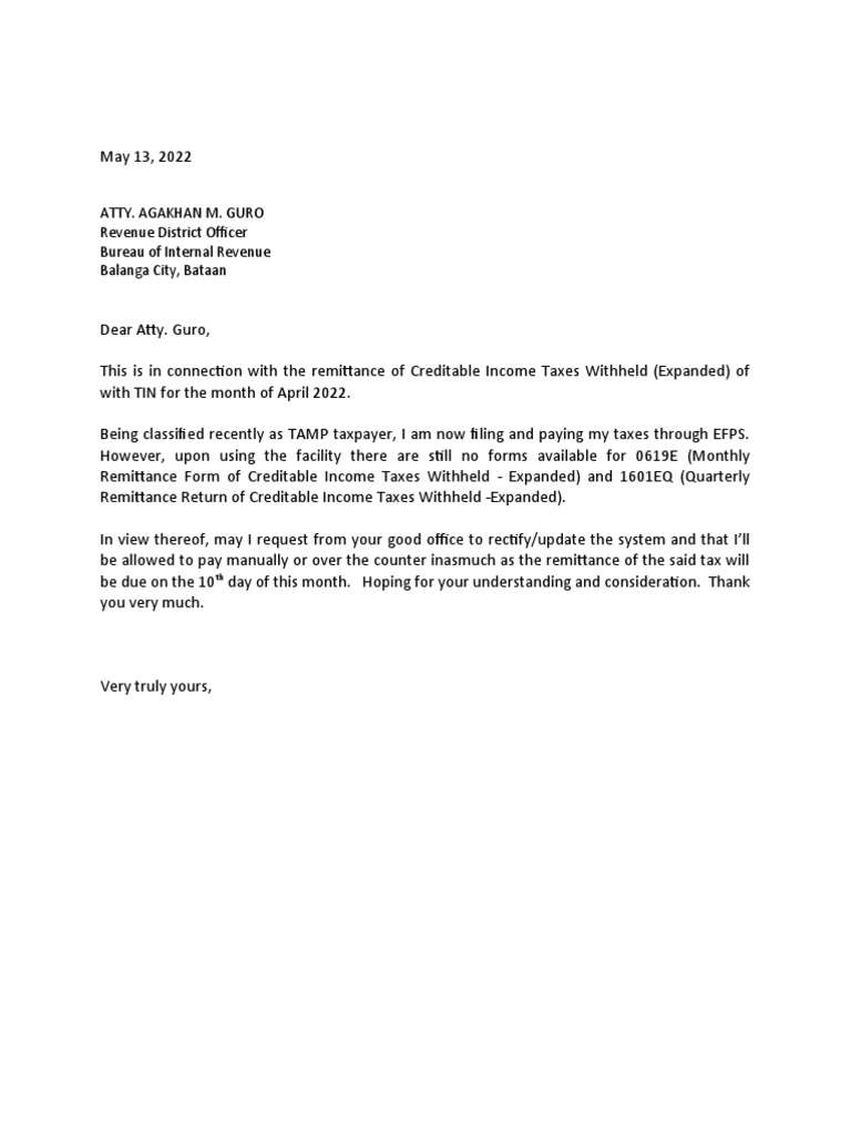 0619E Form Availability Request | PDF