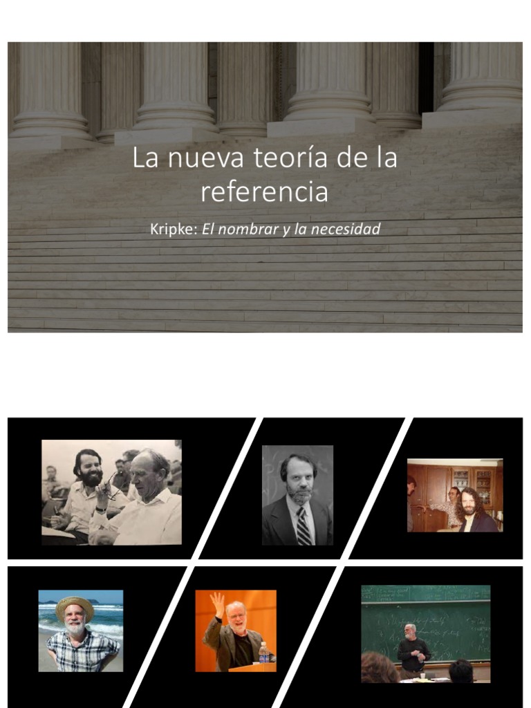 Presentación - Kripke | PDF | Verdad | Teoría