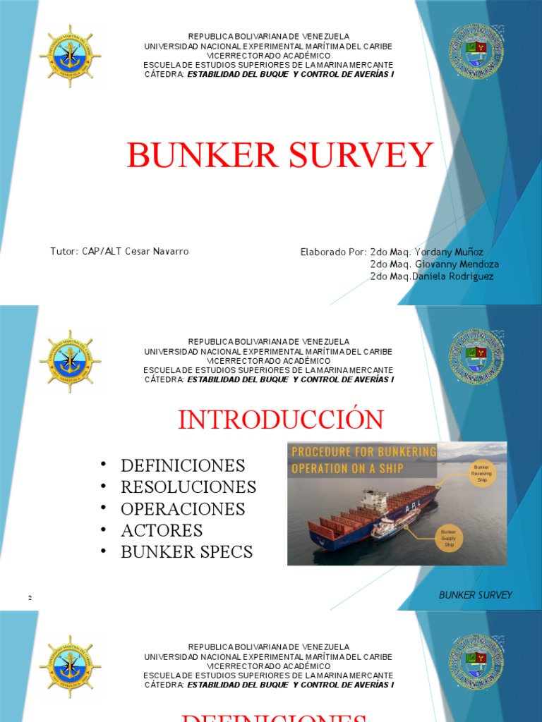Bunker Survey | PDF | Buques | Mar