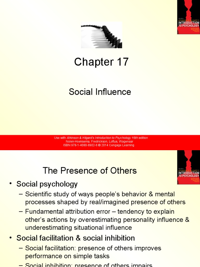 CH 17 PPT | PDF | Conformity | Obedience (Human Behavior)