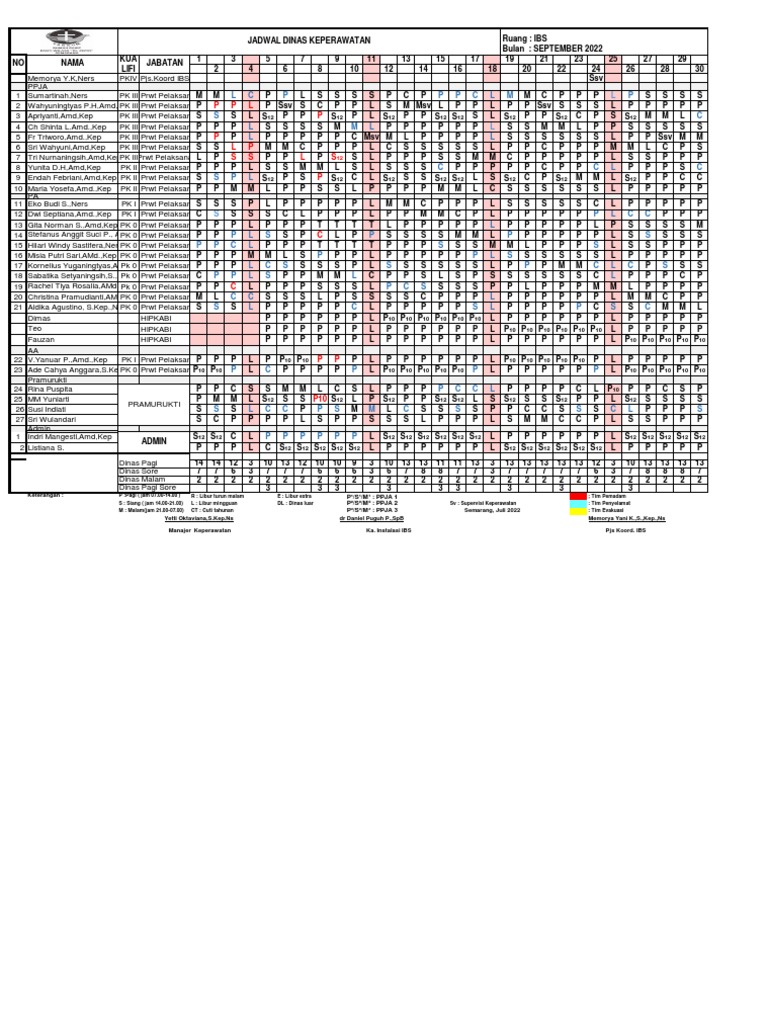 JADWAL Hipkabi - September 2022 | PDF