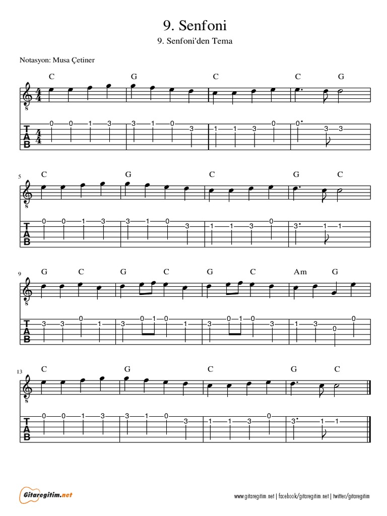 9_Senfoni_nota | PDF