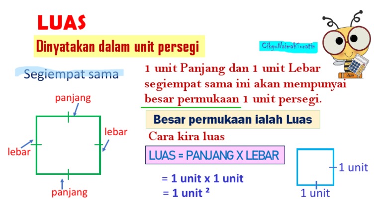 Luas Full Powerpoint 1 | PDF