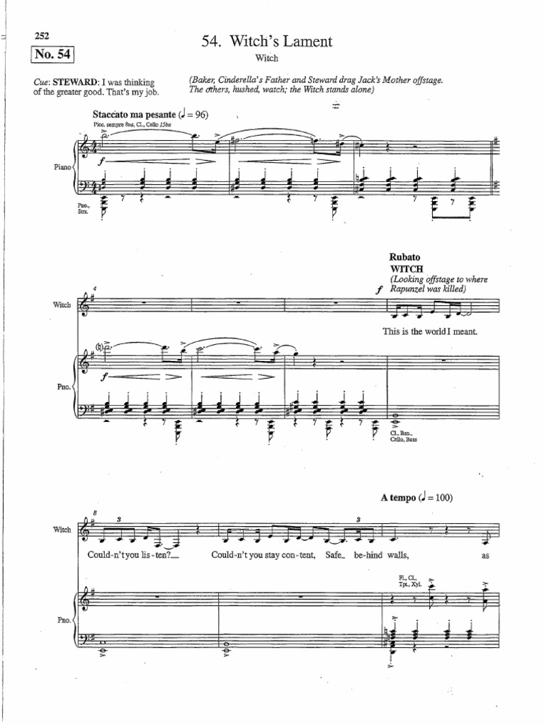 Witchs Lament - Sheet Music | PDF