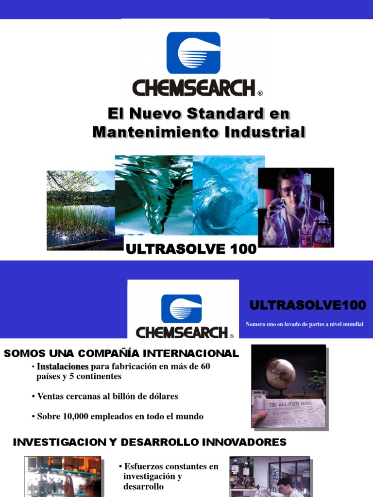 Ultrasolve 100: Una nueva solución líder en limpieza y mantenimiento ...