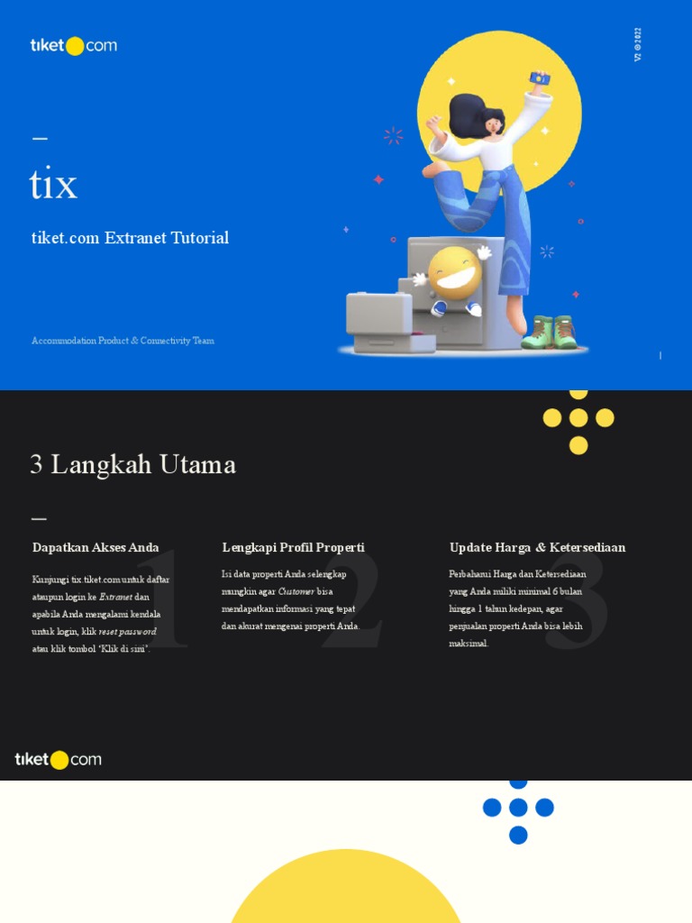 TIX - Tiket - Com Extranet Tutorial v2.0 | PDF