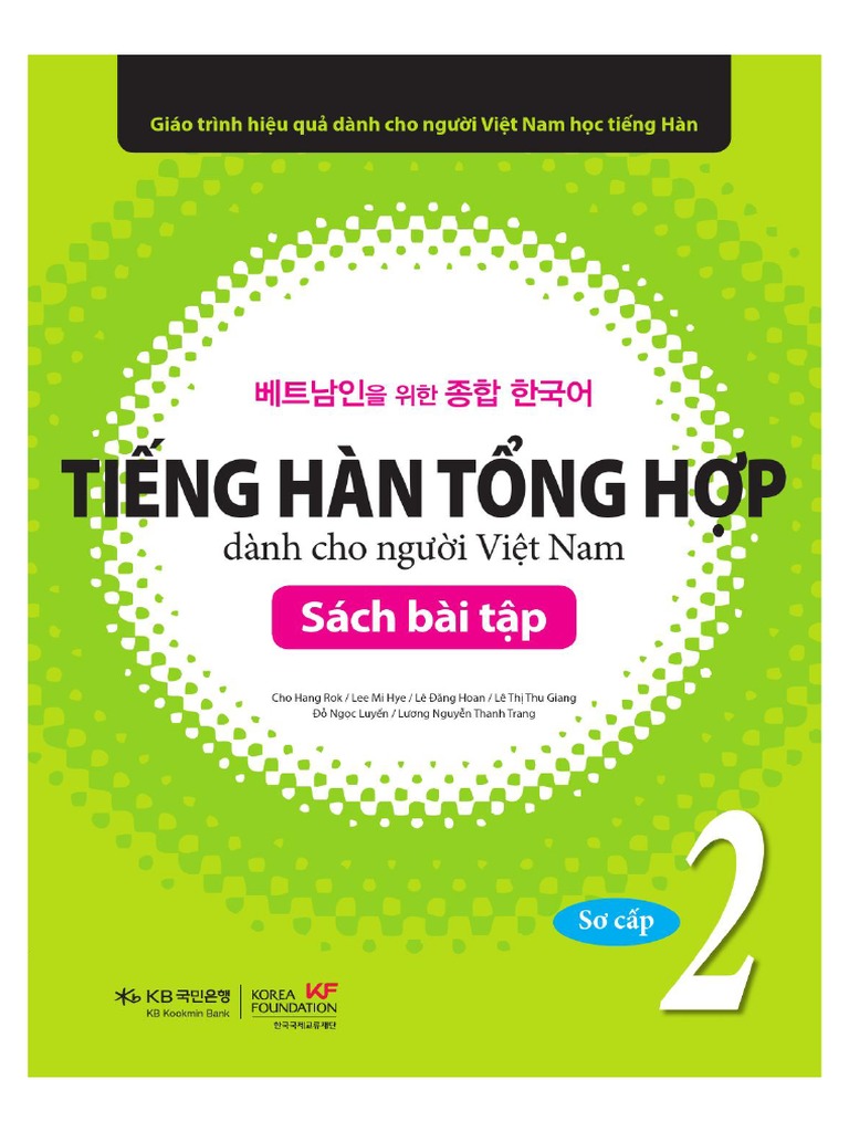 Bai Tap GT Tieng Han Tong Hop - So Cap 2 | PDF