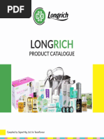 Longrich Product Catalogue Overview | PDF | Shampoo | Clinical Medicine