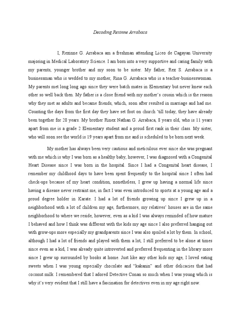 Case Study-Midterm Exam | PDF | Experience | Nature Versus Nurture