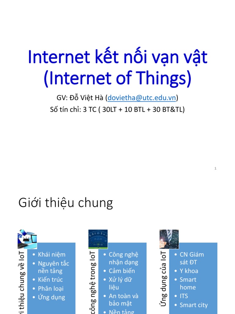 IoT - C2 - Công nghệ IoT - VN | PDF | Radio Frequency Identification ...