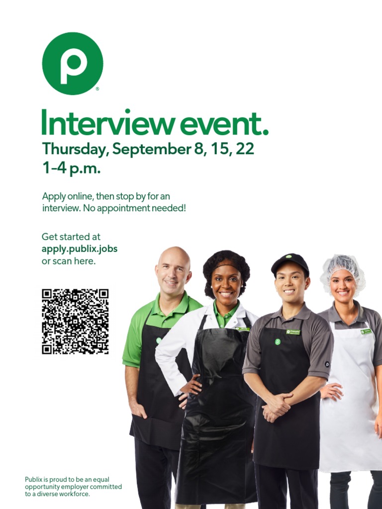 Publix Interview Event for Job Seekers | PDF