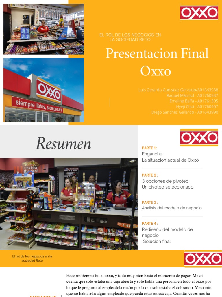 Presentacion Final Oxxo | PDF | Marketing | Calidad (comercial)