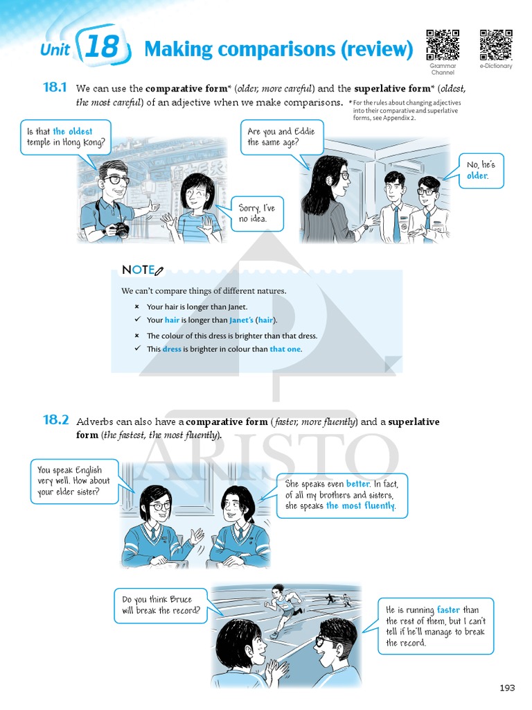 JSGrammar2e 2B U18 Ans | PDF | Noun | Adjective