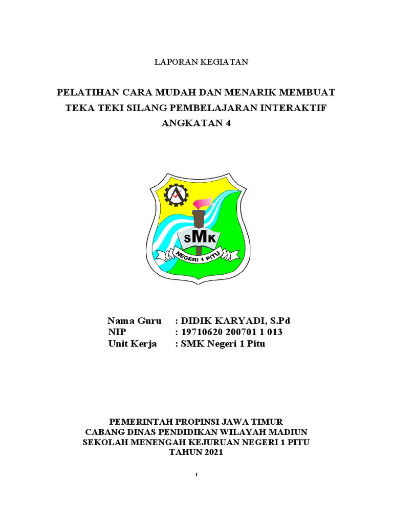 Resume Pelatihan Cara Mudah Dan Menarik Membuat TTS | PDF